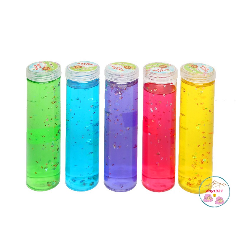 Combo of 5 bottles of fruit Slime in 5 different beautiful colors ...