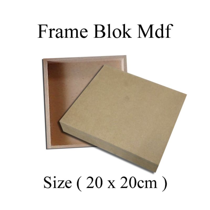 Mdf block frame 20x20cm | Shopee Philippines
