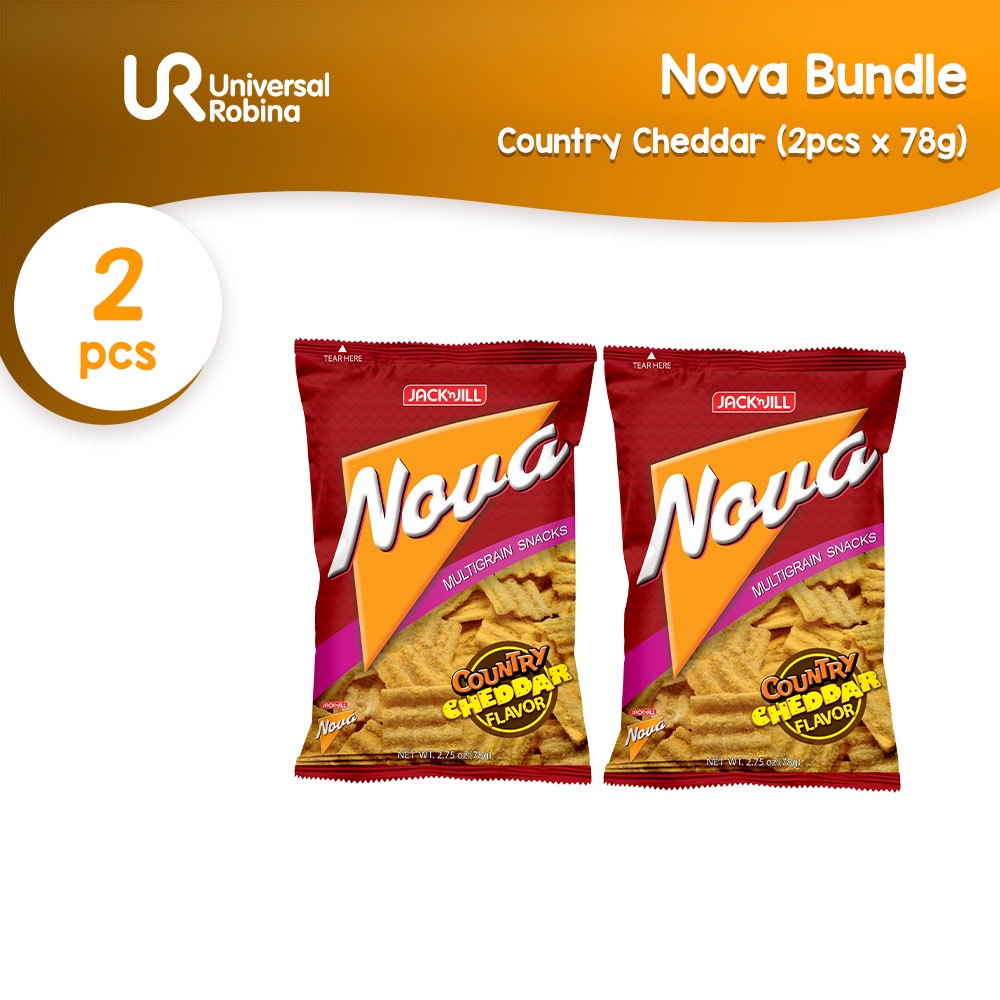 2 x Nova Country Cheddar Buddy Size (78g) | Shopee Philippines