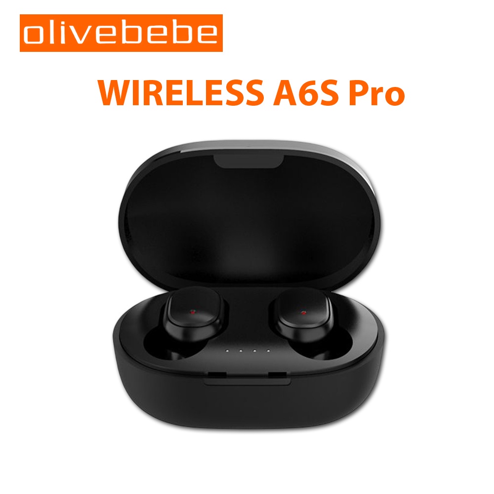 Olivebebe A6s Pro Bluetooth Earphone 5.0 Wireless Headphone | Shopee Philippines