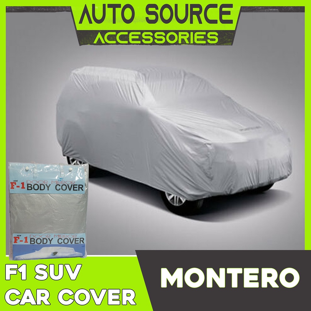 MITSUBISHI MONTERO SPORTS DUST PROOF F1 CAR COVER - SUV | Shopee ...