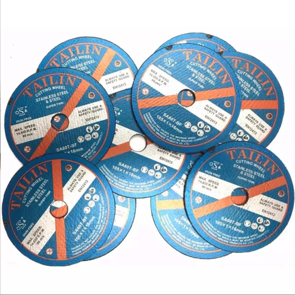 Tailin Super Thin Cutting Disc 4" | Shopee Philippines