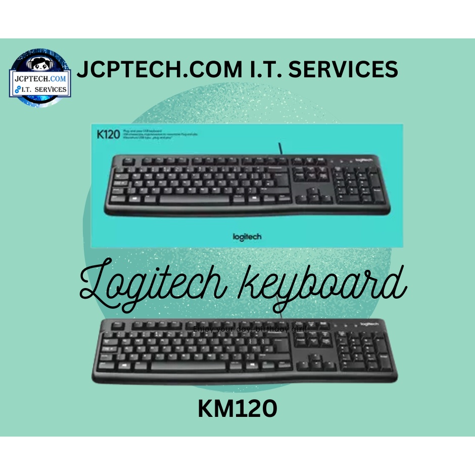 LOGITECH KEYBOARS K120 | Shopee Philippines