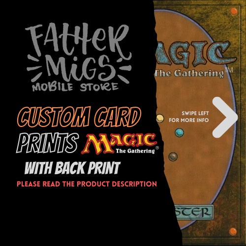 Custom Made Card Printing | Magic the Gathering | Shopee Philippines
