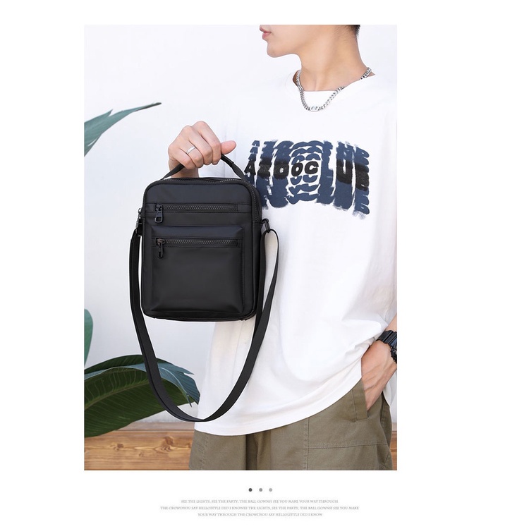 Mumu 2049 Fashion New Men's Sling Bag Nylon Crossbody Multifunctional ...