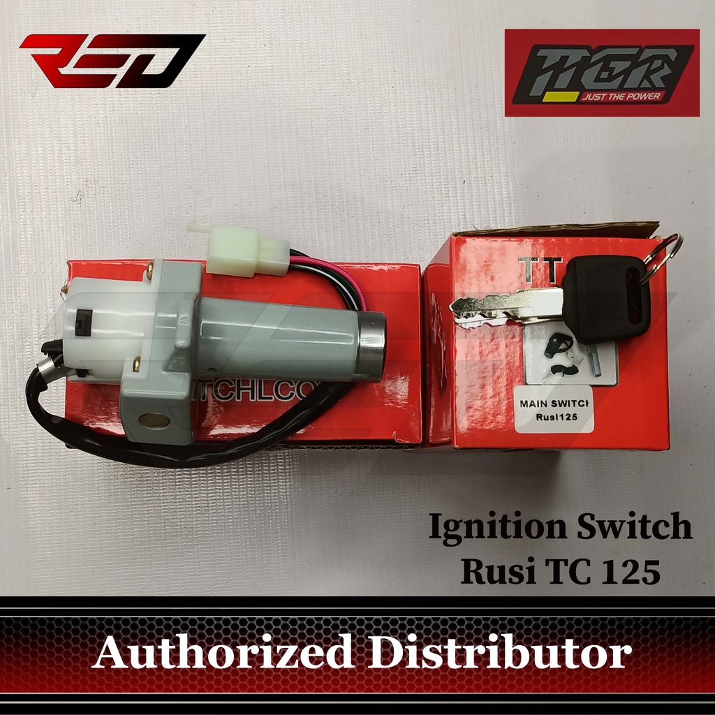 Ignition Switch / Main Switch Lock Wave / Skydrive / XRM125 / Rusi125 ...