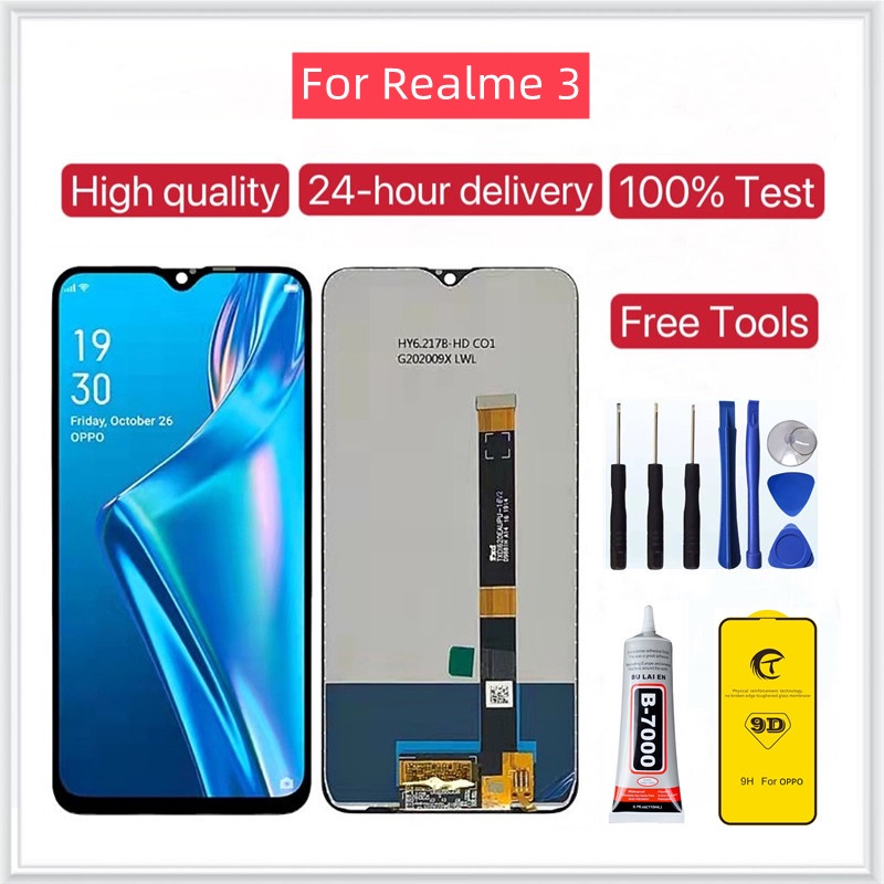 For Realme 3 LCD Original Digital Touch Screen Display for Realme 3 lcd ...