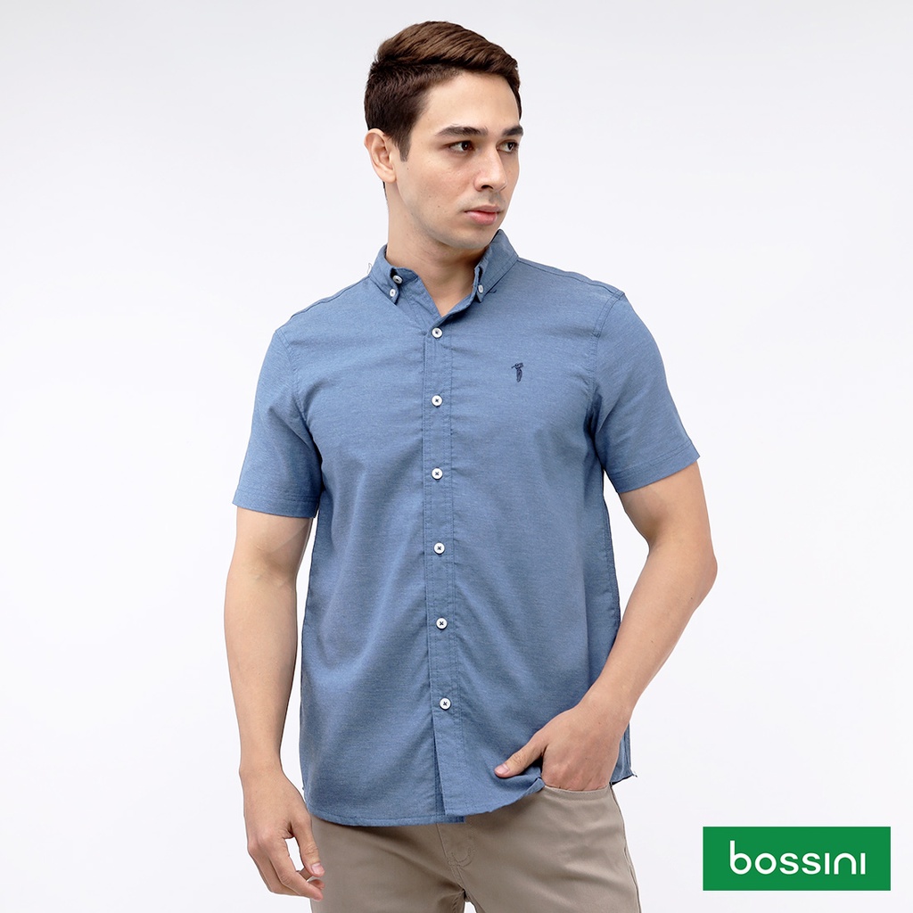 Bossini Woven Short Sleeve BMT06-0216 | Shopee Philippines