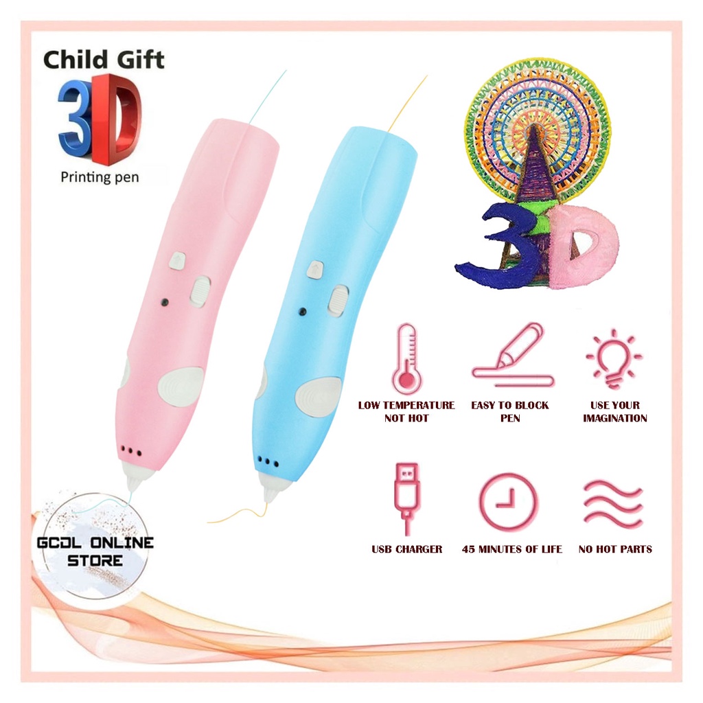 3d Painting Pen Consumables Children's Graffiti DIY Three-Dimensional ...