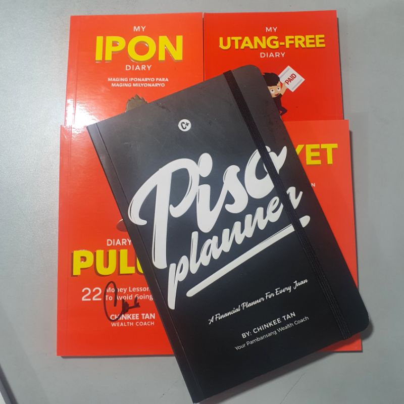 5in1 PISO Planner with 4 Free BOOKS diary utang ipon badyet pulubi BY Chinkee Tan | Shopee ...