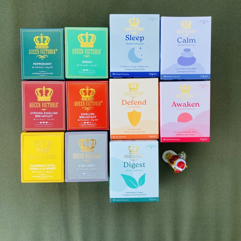 Queen Victoria Tea Bags 10 18 40 Or 50 Tea Bags Variations From Australia Made In India