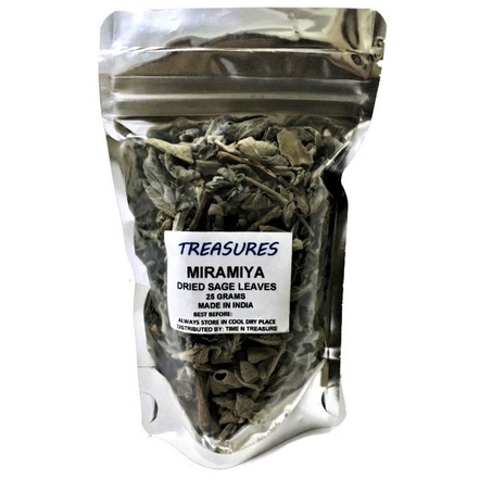 Treasures Miramiya - Savia - Whole /Dried / Crumbled Sage Leaves - 100% ...