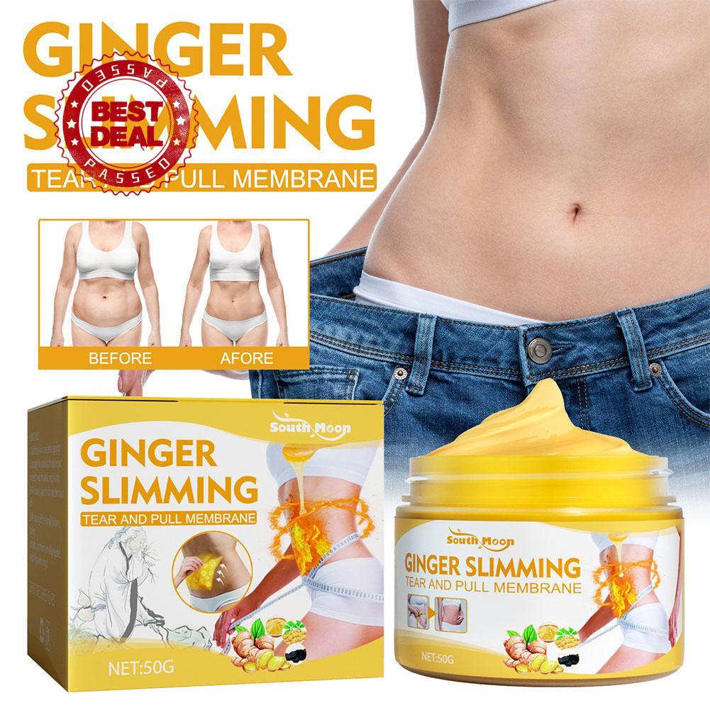 50g Ginger Slimming Cream Tighten Promote Metabolism Slimming Cream ...