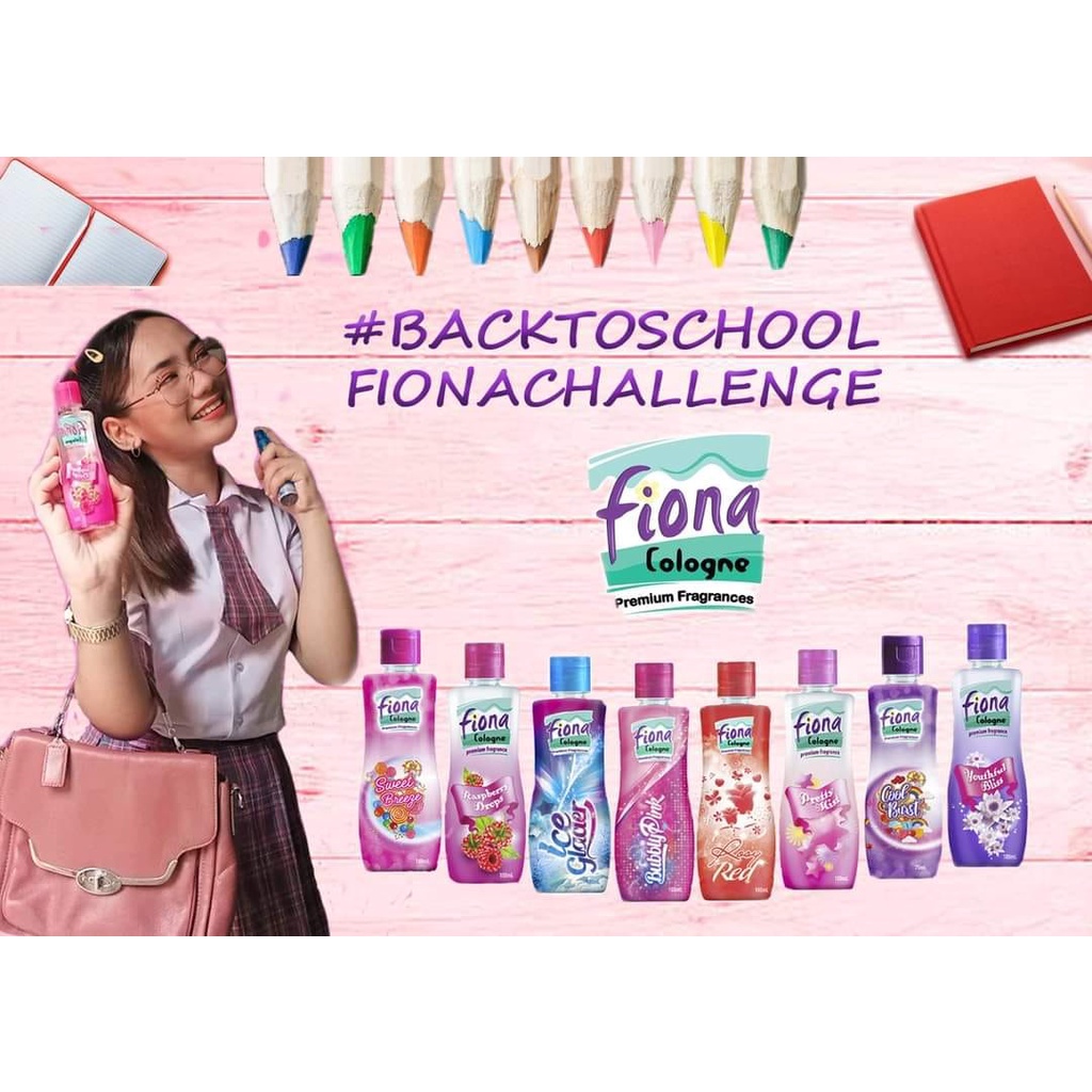 Fiona Cologne Premium Fragrance Bubbly Pink 100ml | Shopee Philippines