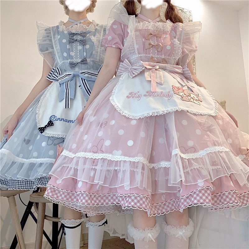 JSK LO lolita Confession Balloon Home Sanrio Co-Branded Alice Skirt | Shopee Philippines