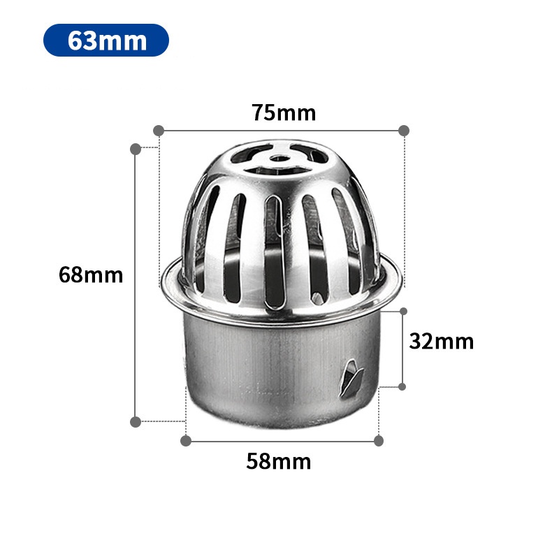 304 stainless steel floor drain strainer rodent-proof outdoor terrace ...