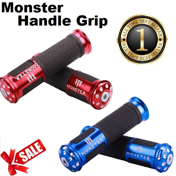 RUSI SURF 110-125 | Monster Handle Grip Rubber With Bar End Accessories ...