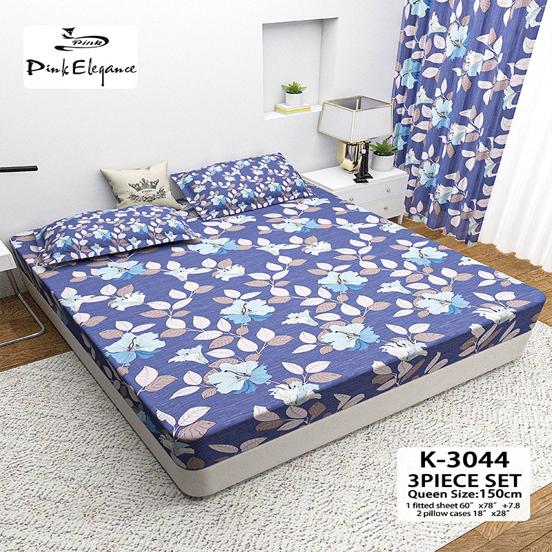 3in1 Fully Garterized Poly-Cotton Single Size Bed sheet ( 36x75 cm ...