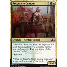 Rosemane Centaur Common Guilds of Ravnica Magic the Gathering MTG ...