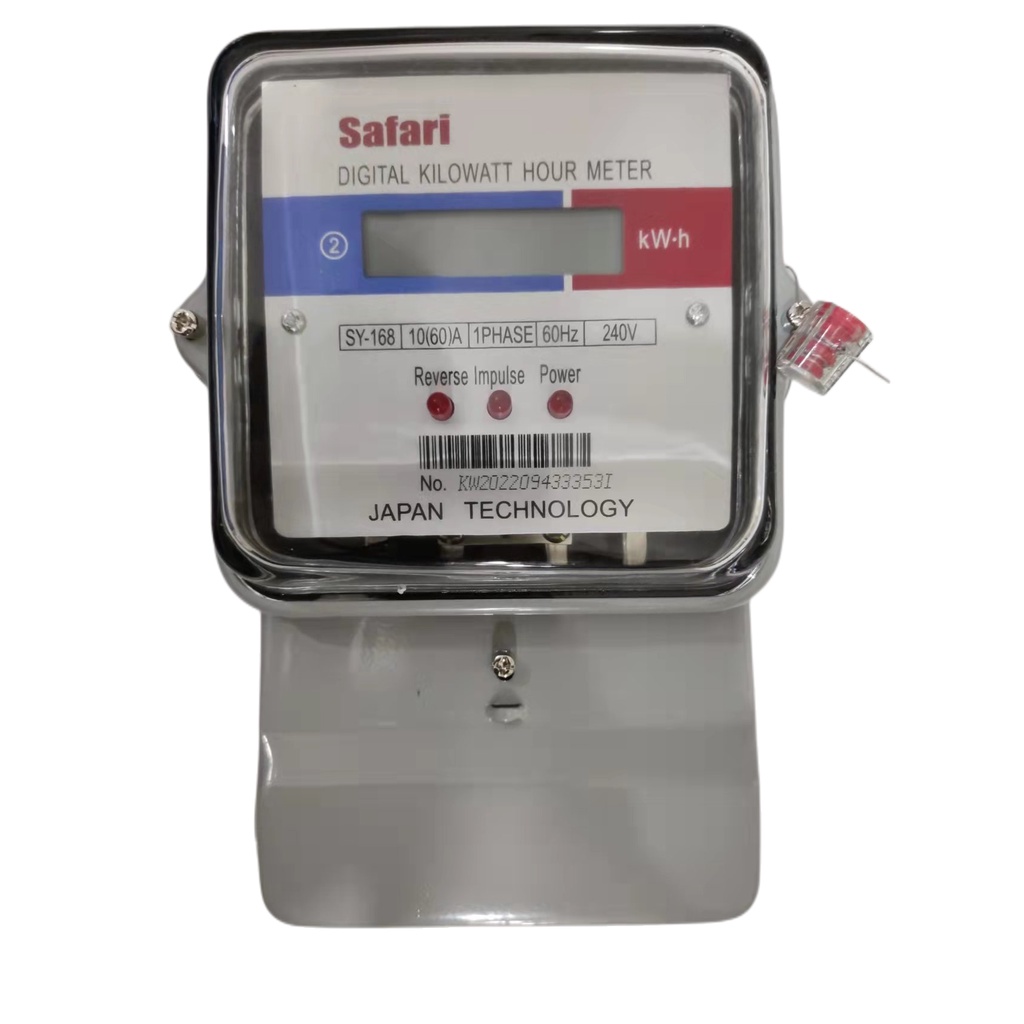 Safari SY-168 Electric Sub-Meter (60Amp) Digital LCD Screen Sub-Meter ...