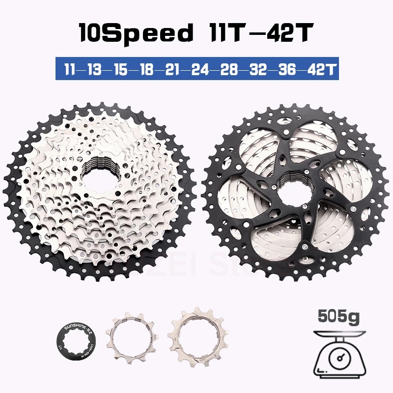SUNSHINE 8 9 10 11 12 Speed Cogs MTB Mountain Bike Road Bike Cassette ...
