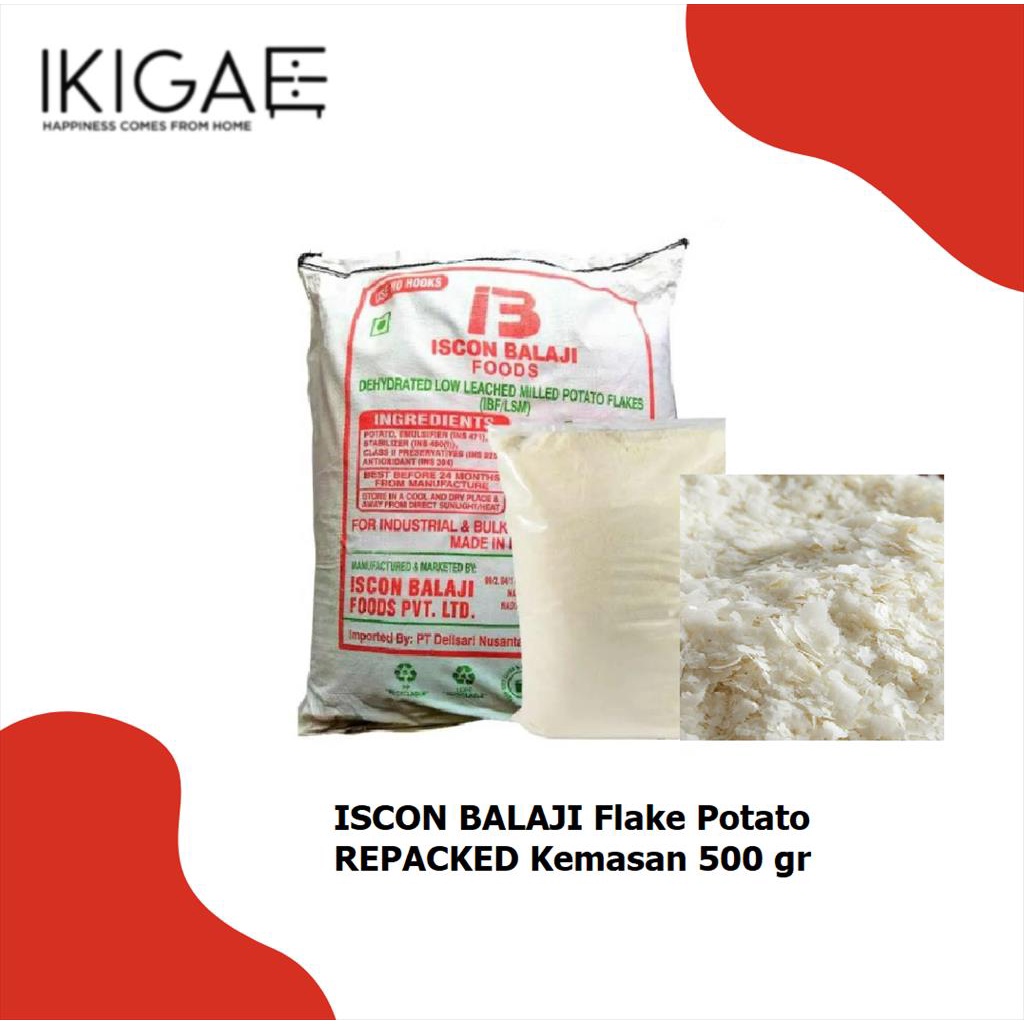 ISCON BALAJI FLAVOR POTATO HUNGRITOS FLOUR/ REPACKEDKentang 500 GR ...