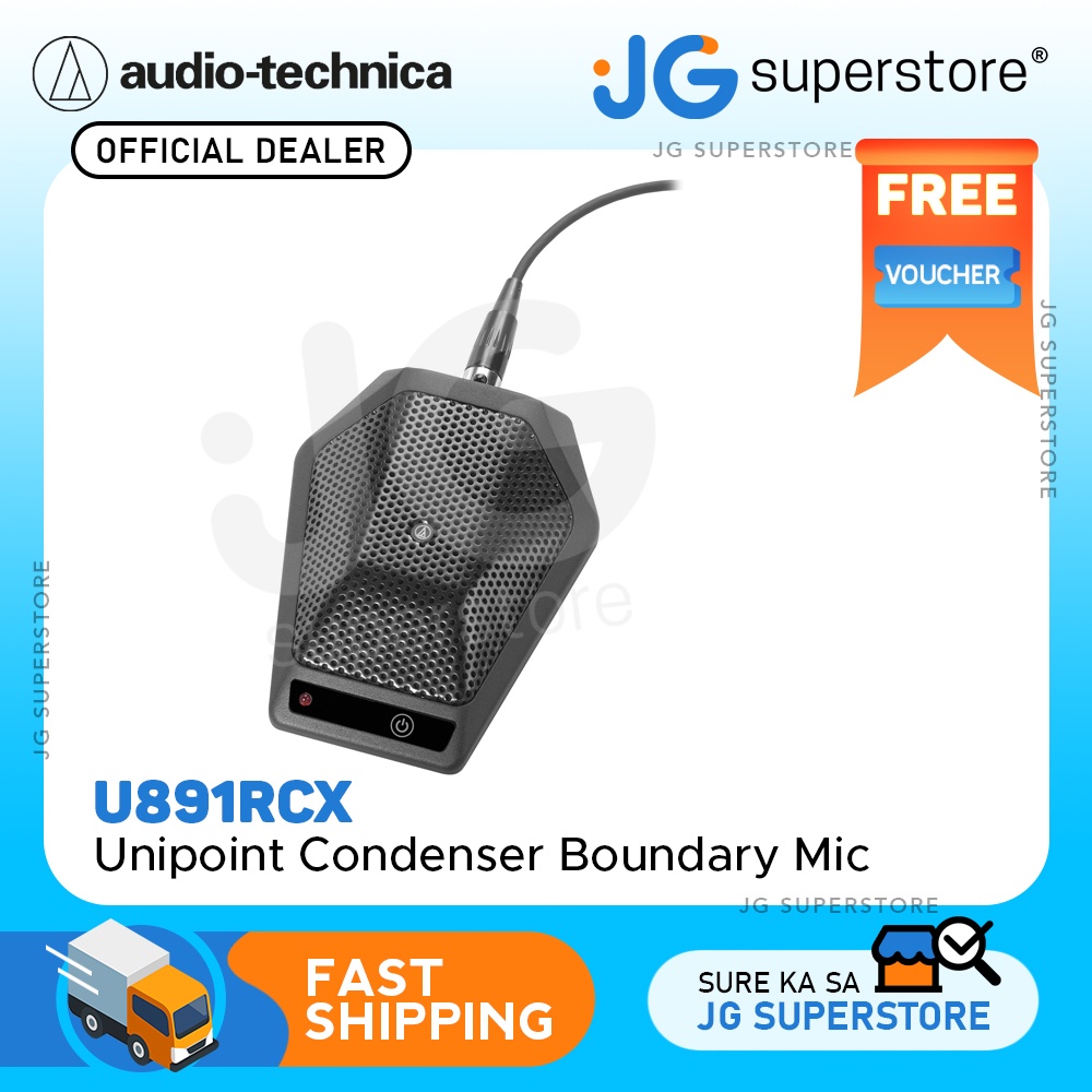 Audio Technica U891RCx UniPoint Condenser Boundary Microphone | Shopee ...