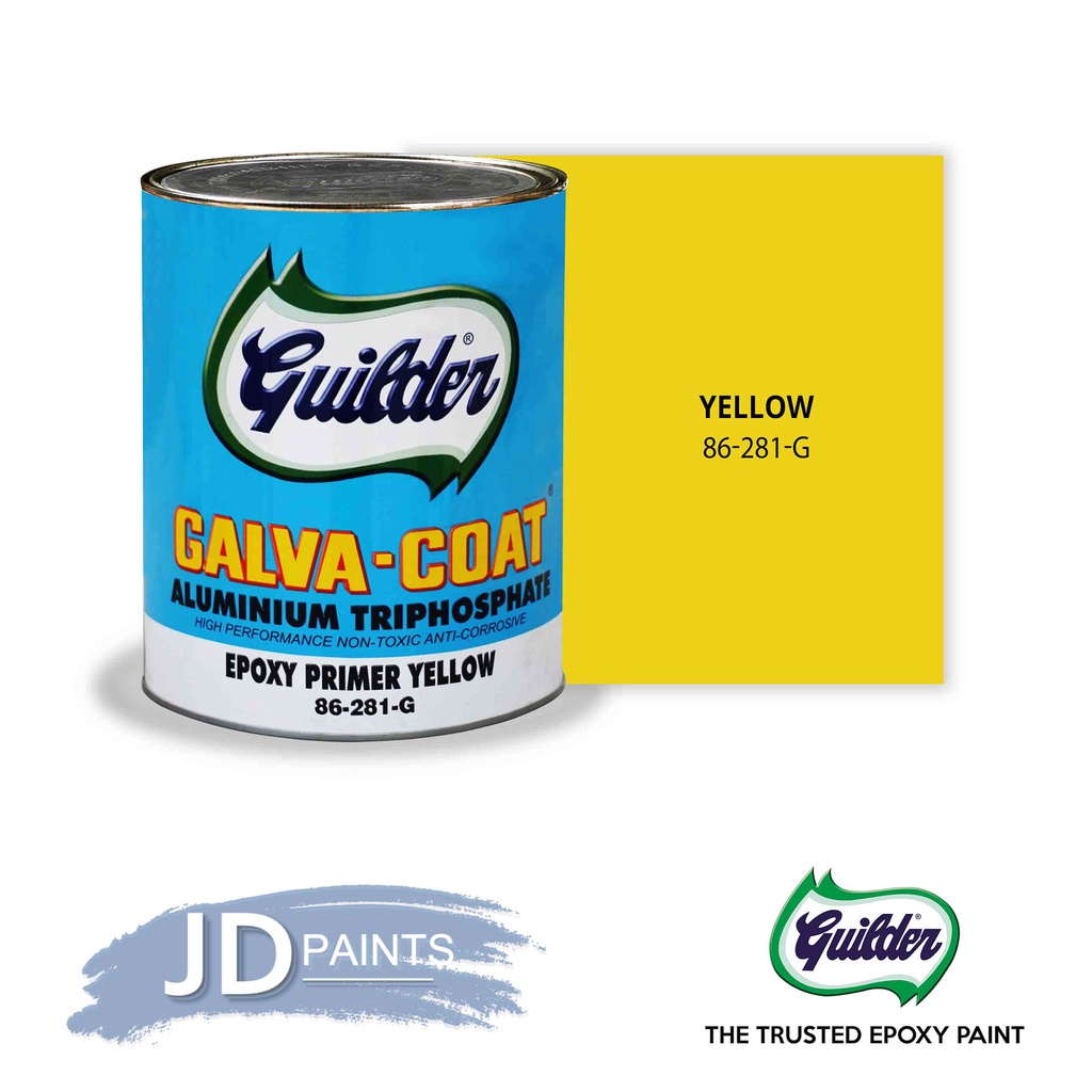 Guilder Galva-Coat Epoxy Primer Yellow with catalyst 1L | Shopee ...