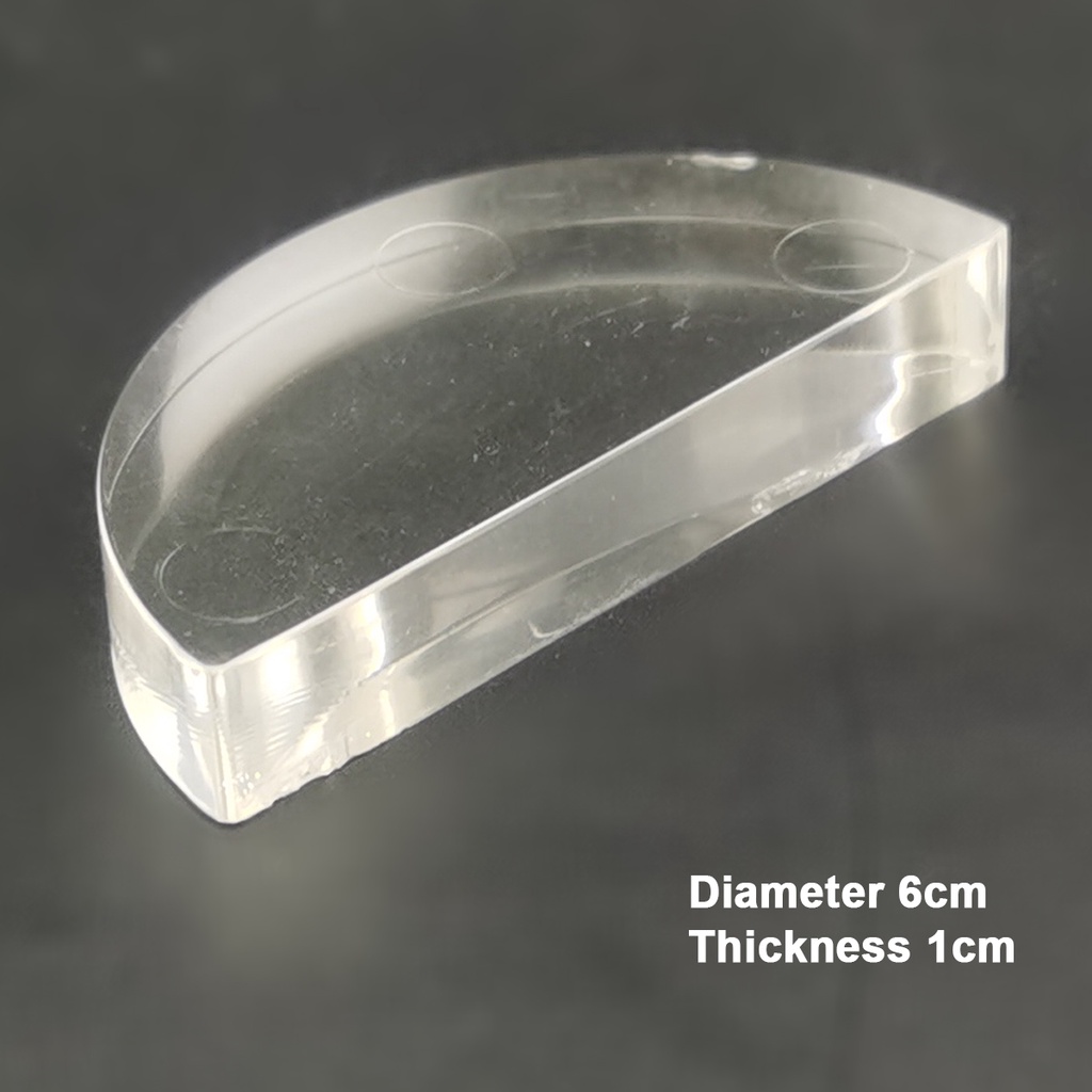 Optical Prism Lens Semicircular lens Concave Convex Lens Physical ...