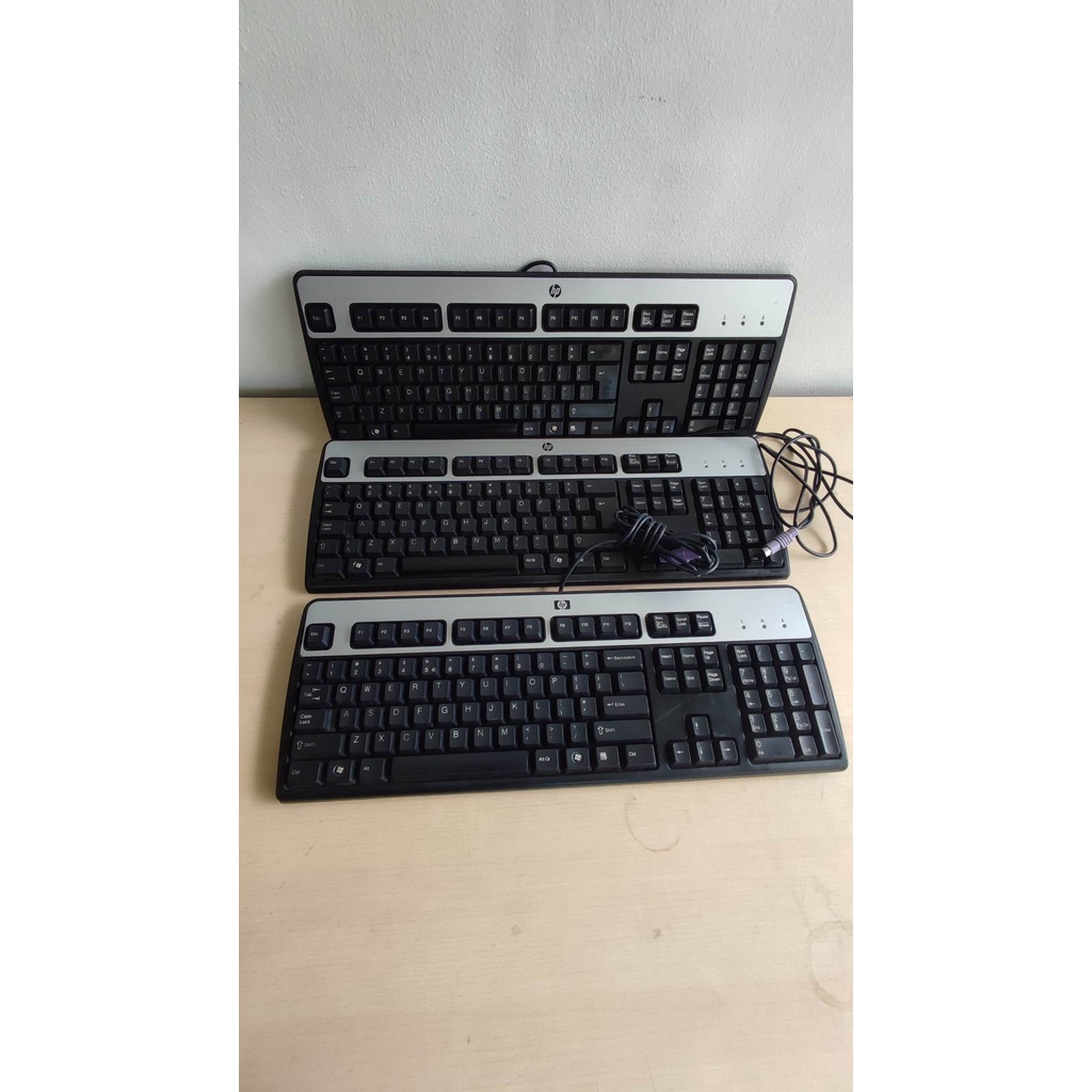 Hp PS2 Keyboard for desktop | Shopee Philippines