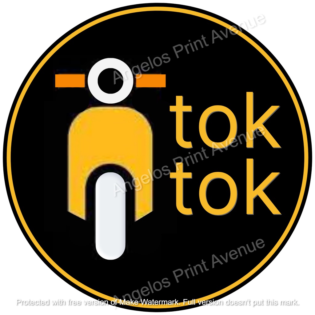 TokTok Logo Decals/ Stickers | Shopee Philippines