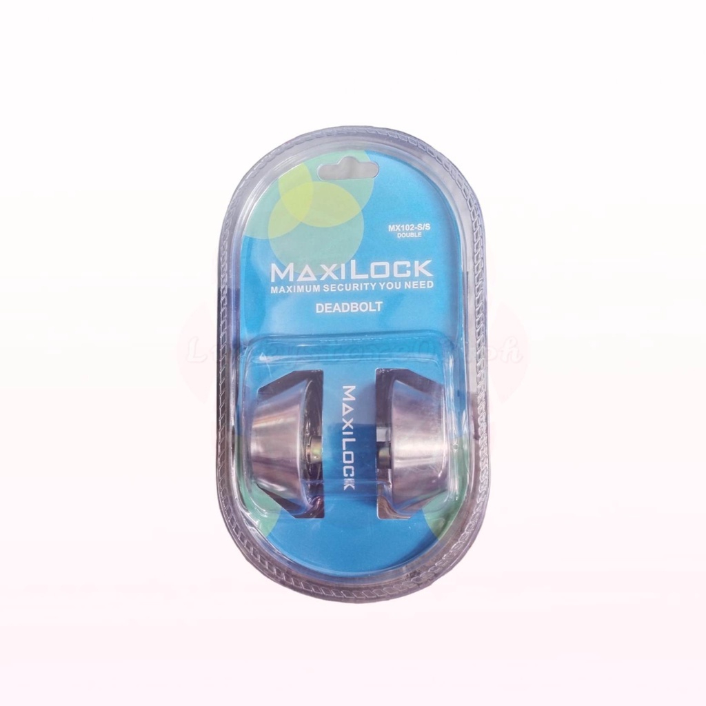 Maxilock Lockset Door lock Set {Lever Type}{Deadbolt}{Doorknob No key} | Shopee Philippines