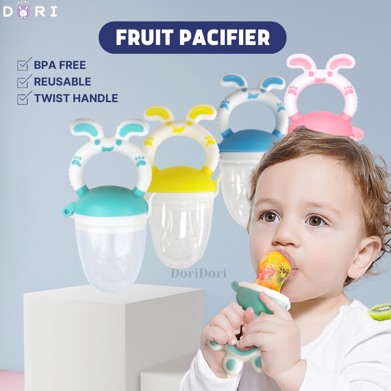DORI Baby Fruit Pacifier Feeder Food Grade PP Training Pacifier Fresh ...