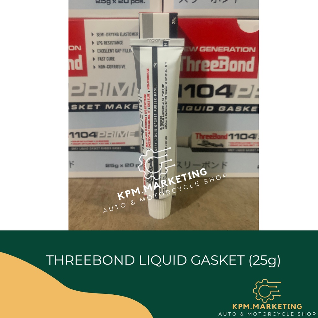 THREEBOND Grey Liquid Gasket Maker 1104 (25g) | Shopee Philippines
