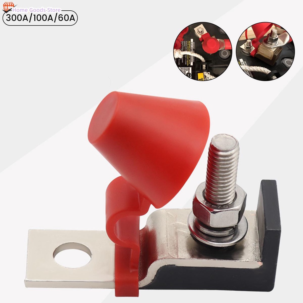 60/100/300Amp MRBF Terminal Fuse Block Kit Single Stud 5/16'' (M8) High ...