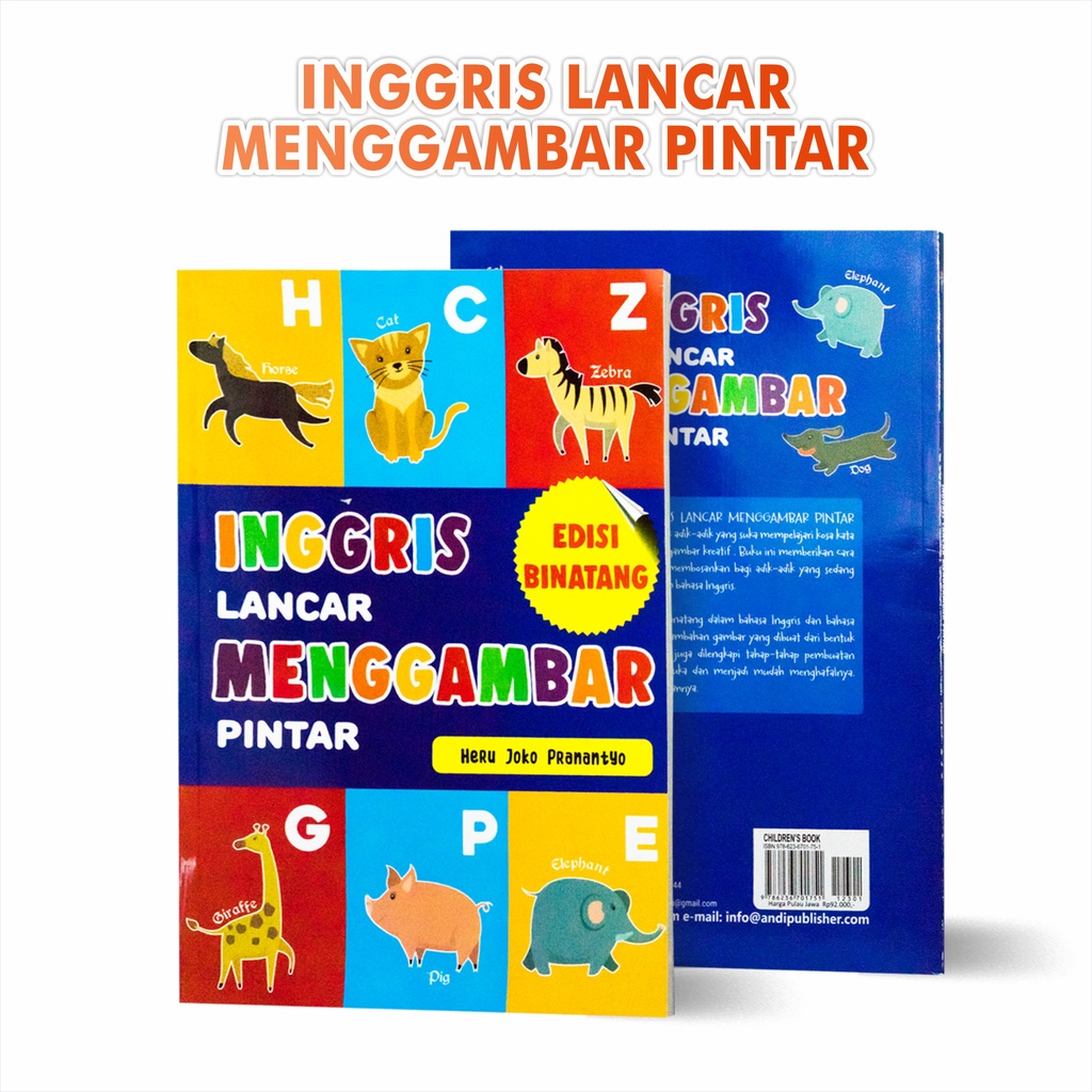 Children's Books / Bilingual Children's Drawing Books / English ...