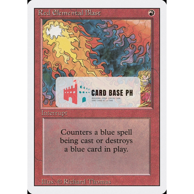 Red Elemental Blast - Magic the Gathering Trading Card | Shopee Philippines