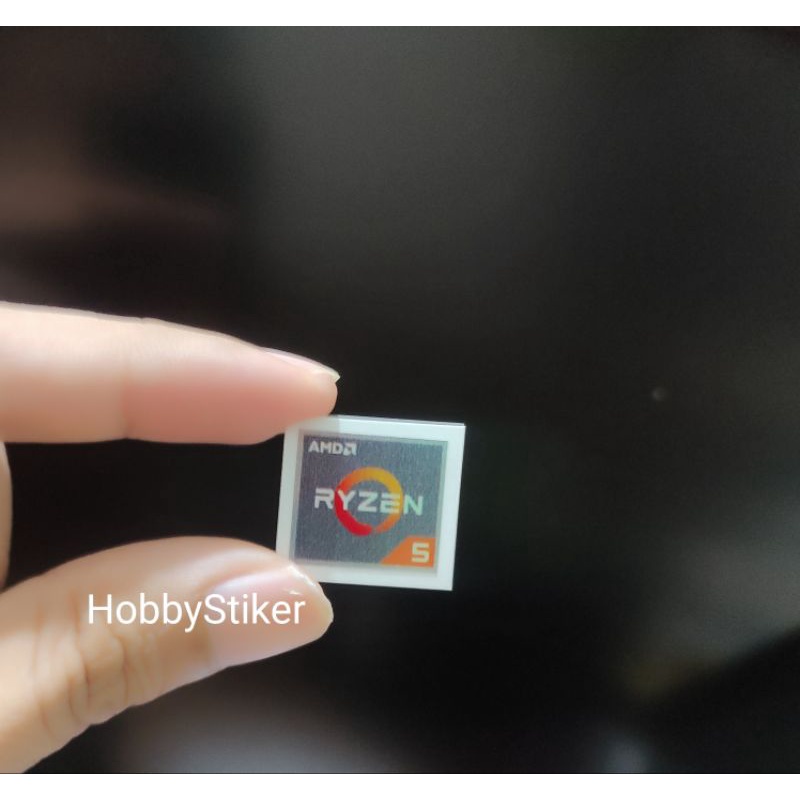 Amd ryzen 5 sticker for laptop pc with hologram effect | Shopee Philippines
