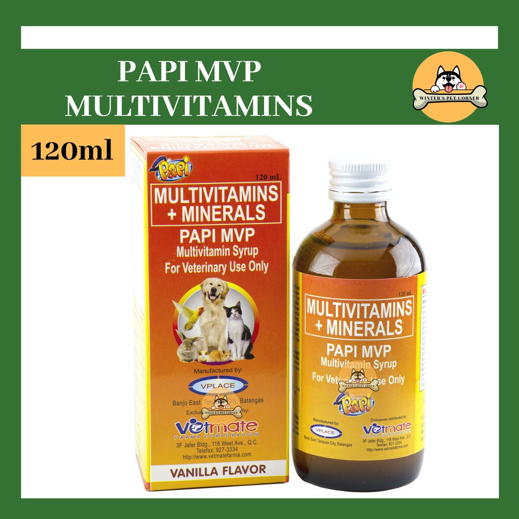 Papi MVP Multivitamins 120ml | Shopee Philippines