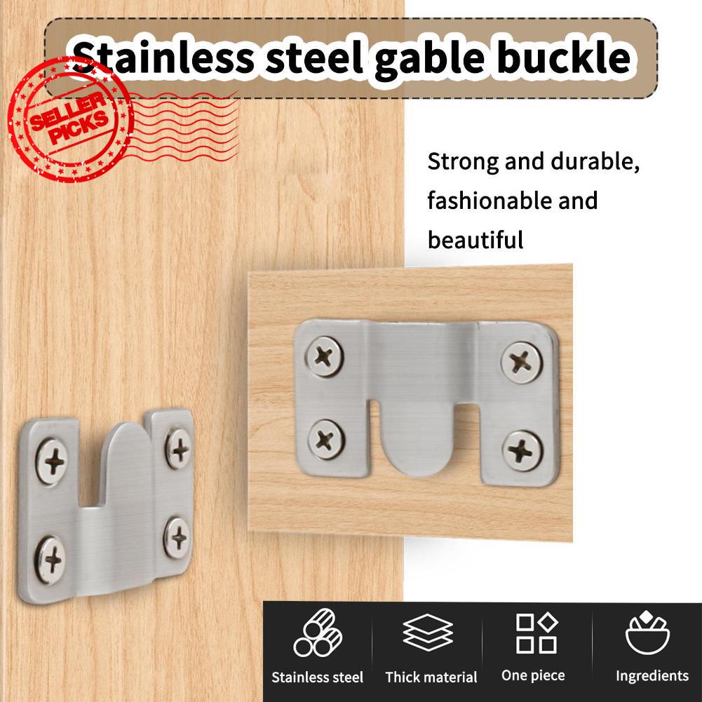 Stainless Steel Interlock Hanging Buckle Flush Mount Bracket Connector ...