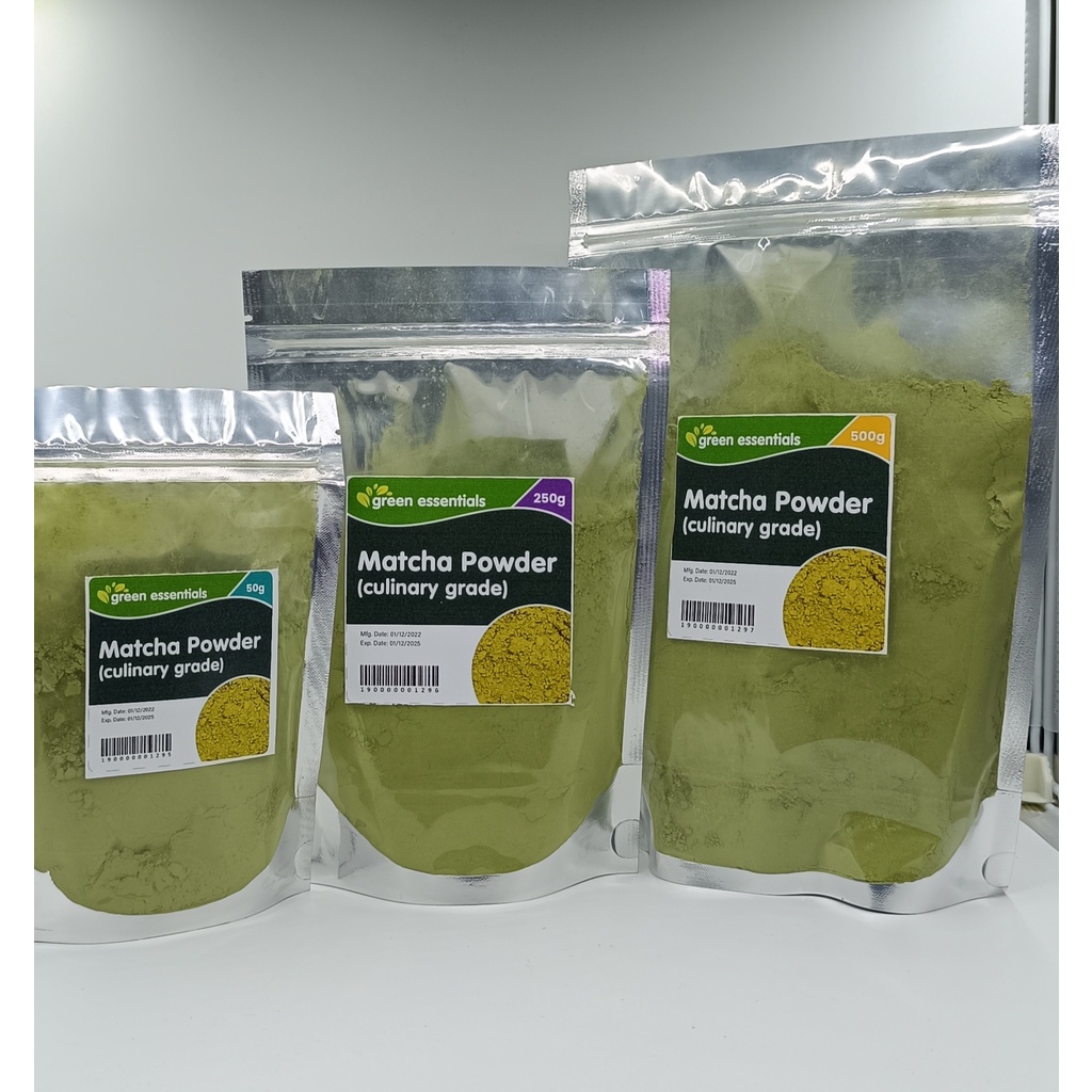 Organic Culinary Grade Matcha Powder (50g / 250g) | Shopee Philippines