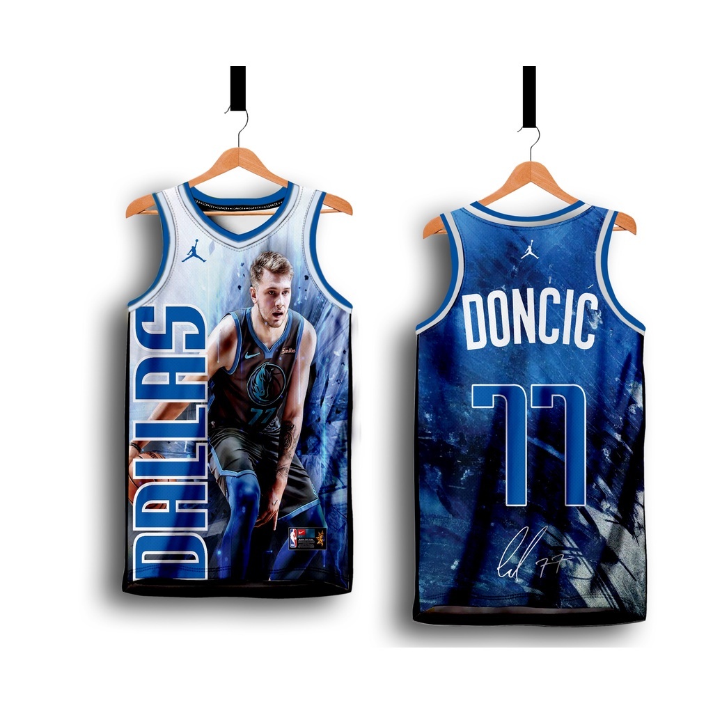 7 MAVS INSPIRED LUKA DONCIC BASKETBALL JERSEY FREE CUSTOMIZE NAME AND ...
