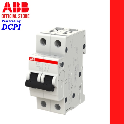 ABB S200 Series Miniature Circuit Breaker (S202-C2 to C100) | Shopee ...