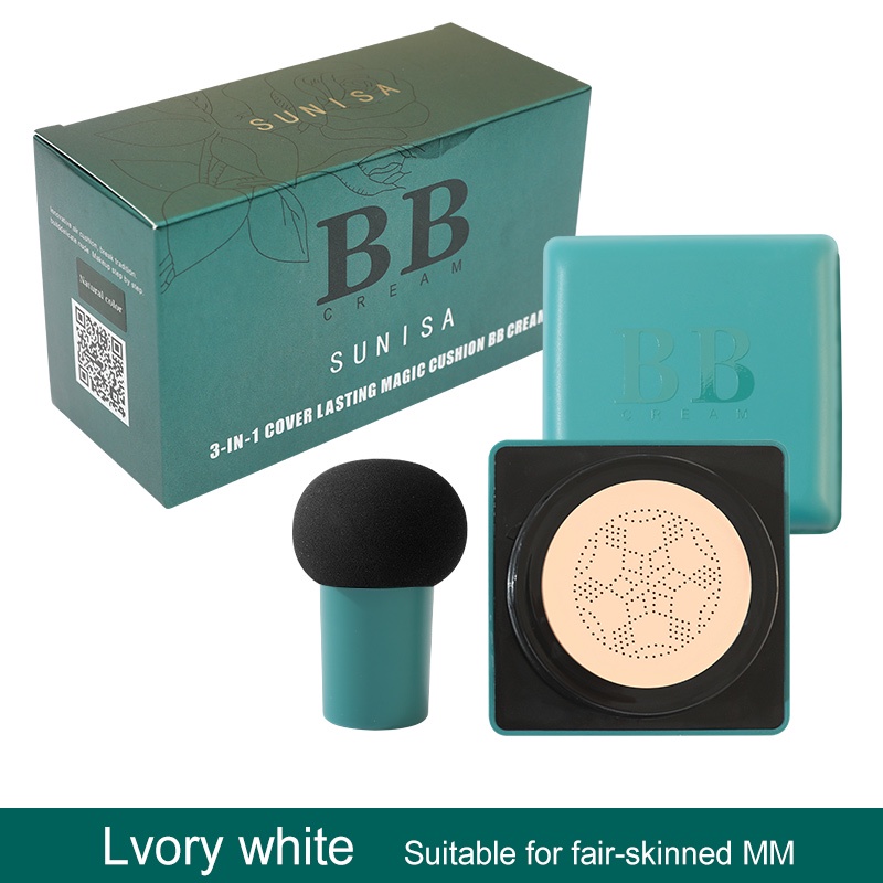 SUNISA 3-IN-1 Cover Lasting Magic Cushion BB Cream Matte Skin Nourish ...
