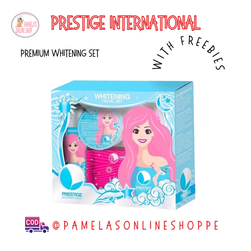 Prestige International Premium Whitening Facial Set ( Maintenance Set ...