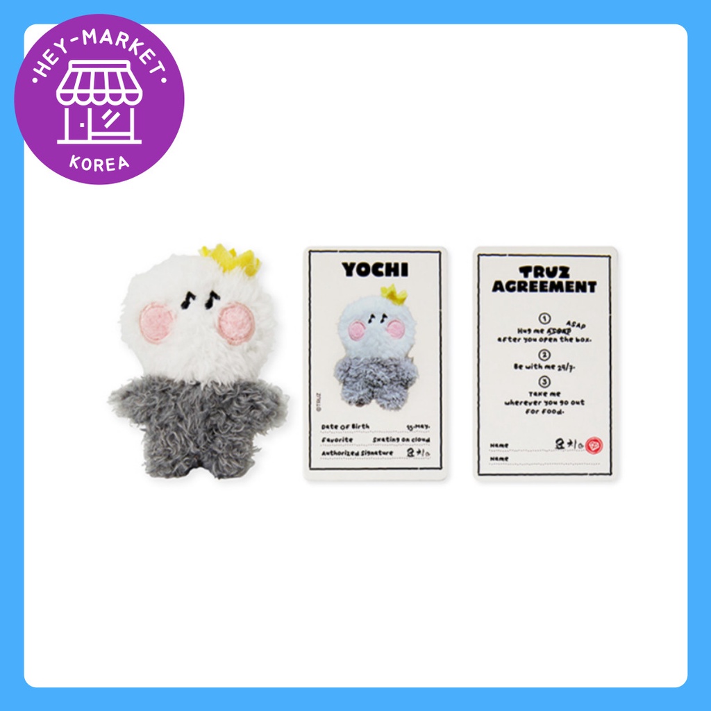 [TRUZ] ️Line Friends Truz Mini Minini Plush ️ Doll / Stuffed toy / TREASURE / Mini Plush ...