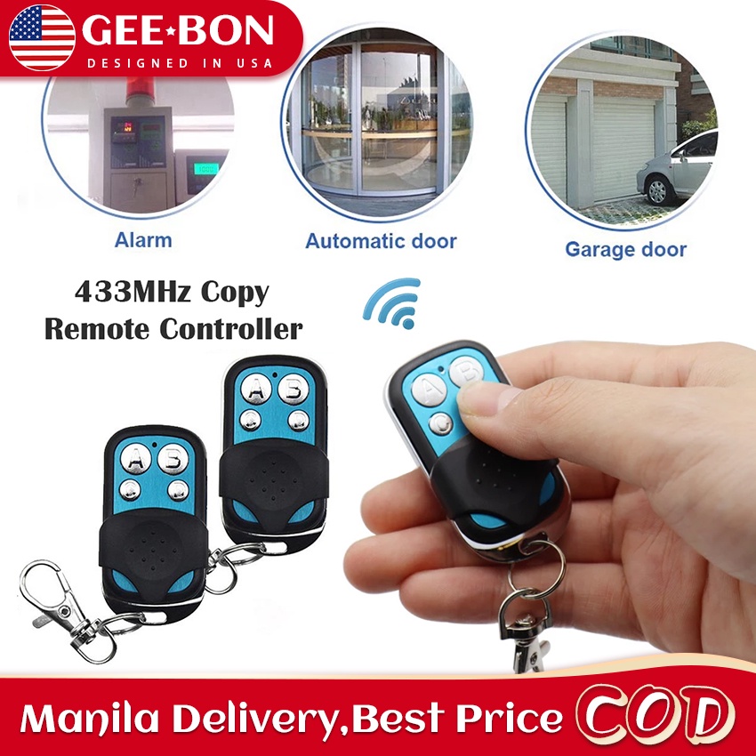 GEEBON 433MHz Remote Control Duplicator Electronic Gate Door Opener Learning Code Cloning Car ...