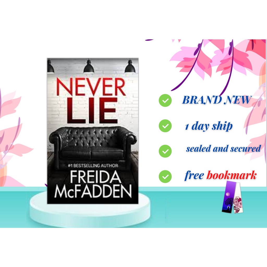 Never Lie book brandnew by Freida McFadden | Shopee Philippines