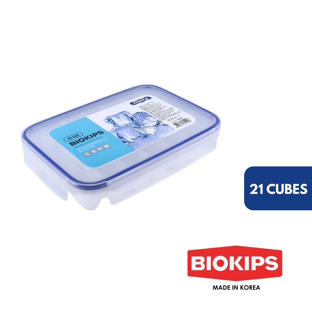 Biokips Ice Cube Tray | 21 Cubes | BPA Free | Freezer Safe | Shopee ...