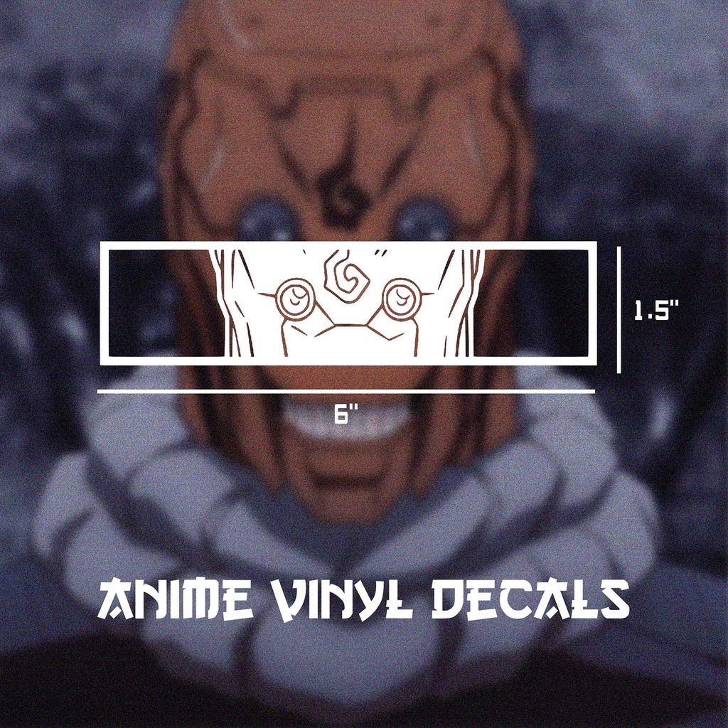 Anime Decals | Vynil Stickers | Eye Slap | Jujutsu Kaisen | Gojo ...
